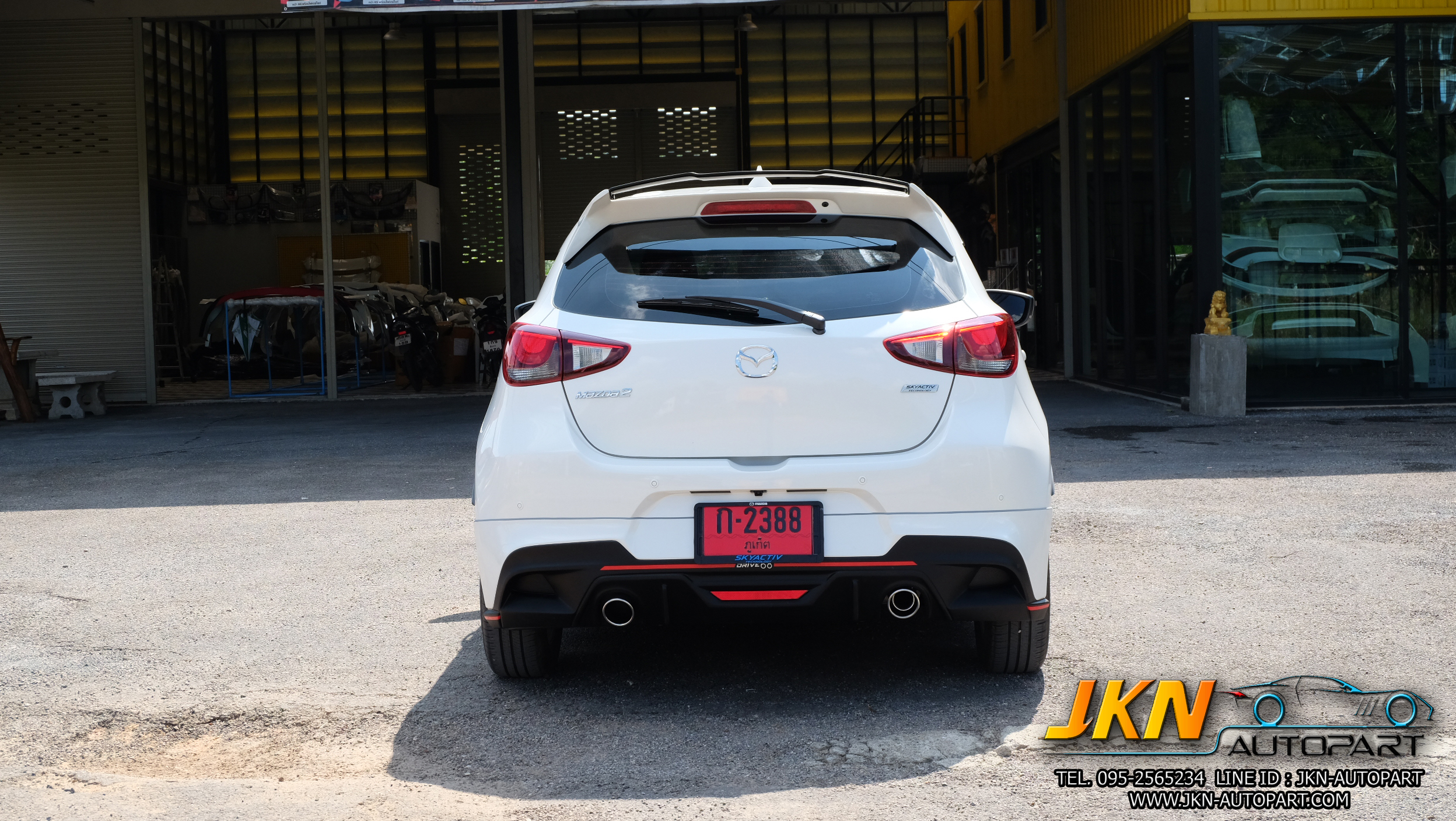 ชุดแต่ง Mazda 2 5D 2015 รุ่น TER. - JKN AUTOPART ศูนย์ประดับยนต์ กระบี่ ...